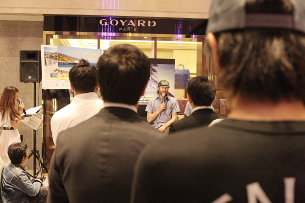 Mitch Abshere来日ツアーDAY2 | 阪急メンズ東京 | カラーズマガジン